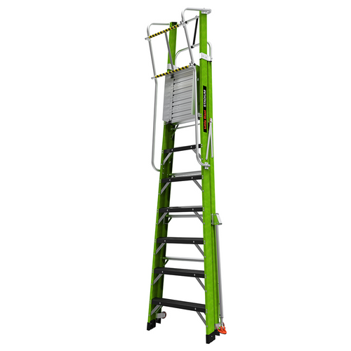 TB Davies 7 Tread Stadium Step Series 2.0 Hi-Viz GRP Fibreglass Podium Step