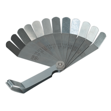 Feeler Gauge 12 Blade Offset - Dual Marked (S0516)