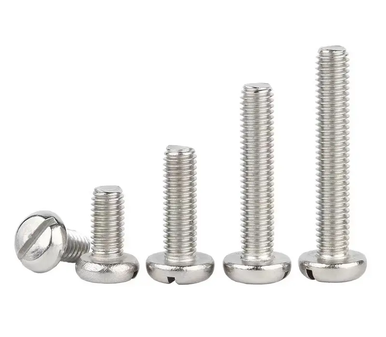 M2.5 x 20 Slot Pan Machine Screw A4 Marine Grade (Box 500)