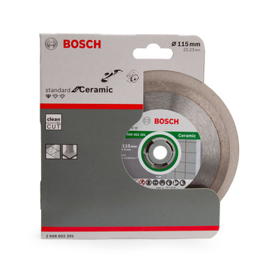 Bosch 2608602201 Standard For Ceramic Diamond Cutting Disc 115mm ...