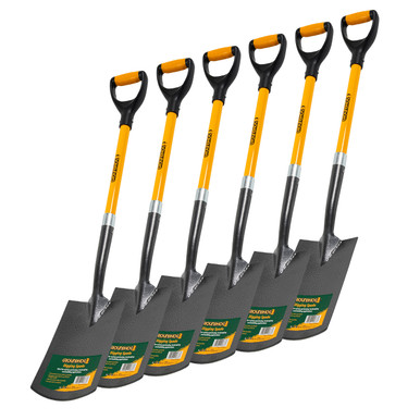 Groundhog G1300010-6 Digging Shovel (Pack of 6) - Highland Fasteners