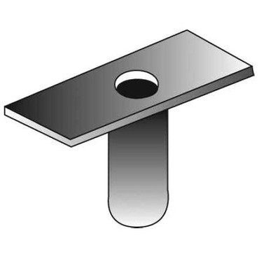 PSA-4-3/4 Don Jo Pipe Sleeve Anchor in Raw Steel - Lock Depot Inc