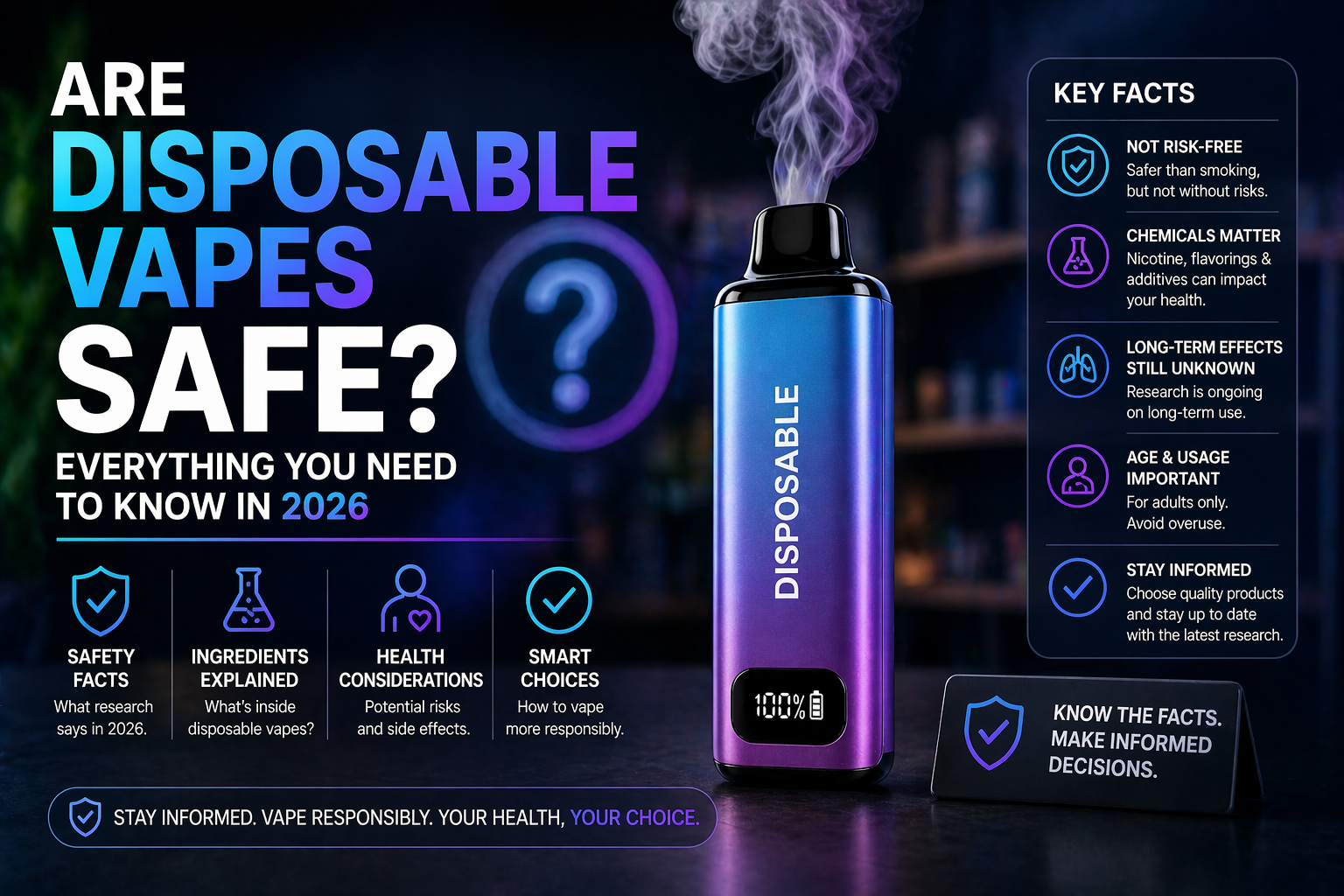 Are Disposable Vapes Safe? Everything You Need to Know in 2026 - Vape1010