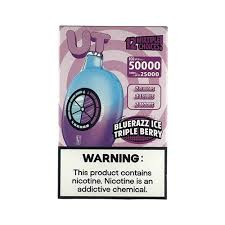 FLUM UT 50K PUFFS - BLUE RAZZ ICE- TRIPLE BERRY