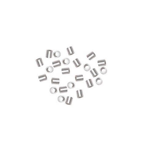CRIMP TUBES 2mm Gold Plated | EUREKA CRYSTAL BEADS