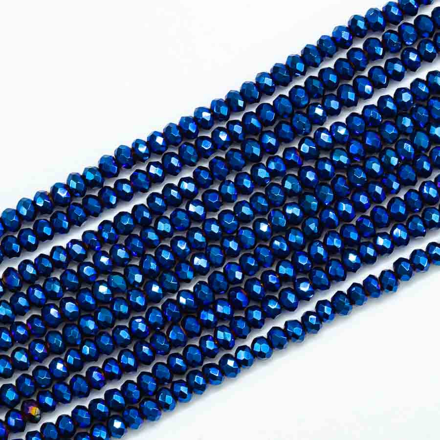 Chinese Crystal Rondelle Beads Online for jewelry | Eureka Crystal ...