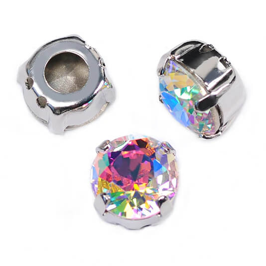 Krakovski Crystal Chaton 8mm VIOLET AB