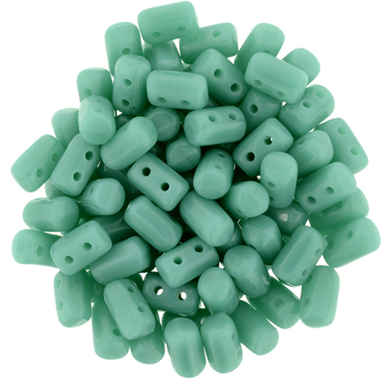 RULLA Czech Glass Beads 5x3mm TURQUOISE| EUREKA CRYSTAL BEADS