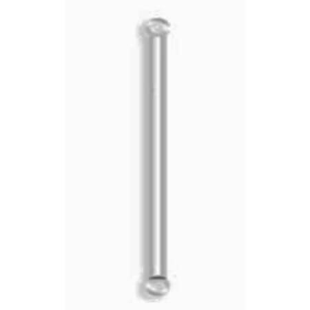 Link DOUBLE RING ROD CONNECTOR 15mm Rhodium Plated