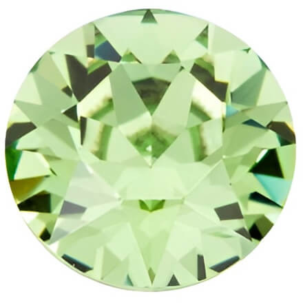 ELITE Eureka Crystal Chaton Stone 6.1mm PERIDOT 1088
