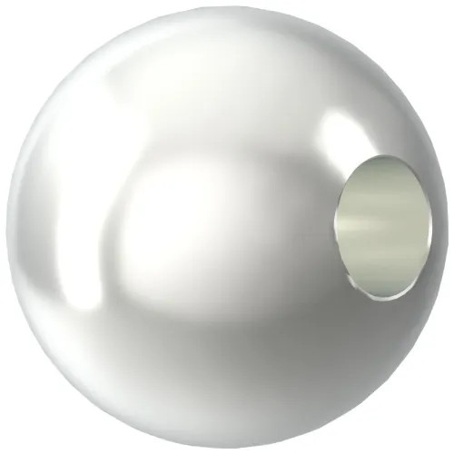 ELITE Eureka Crystal Pearls 3mm Round CRYSTAL MOONLIGHT PEARL