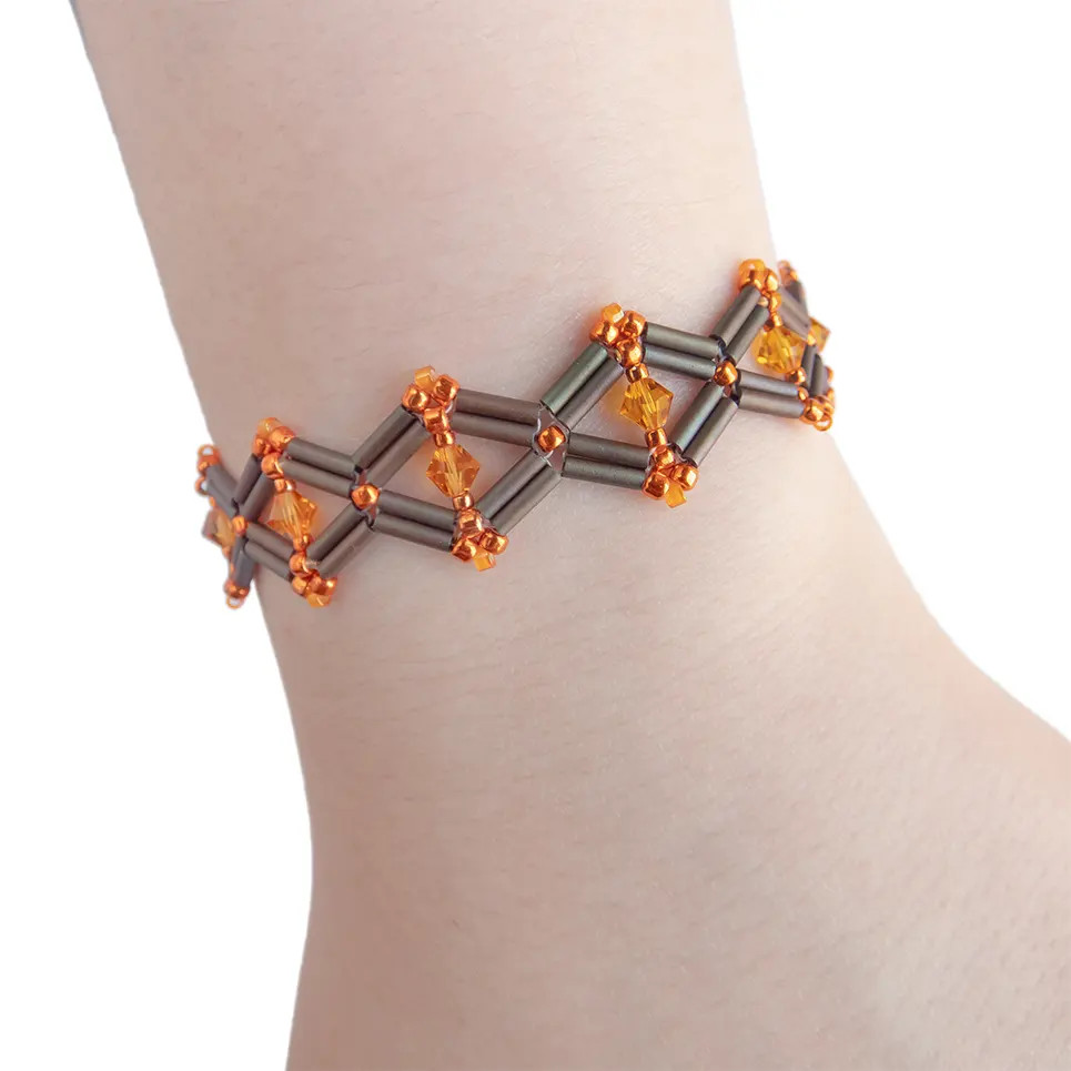 Bugle Beauty Bracelet DIY Beading Tutorial | Eureka Crystal Beads