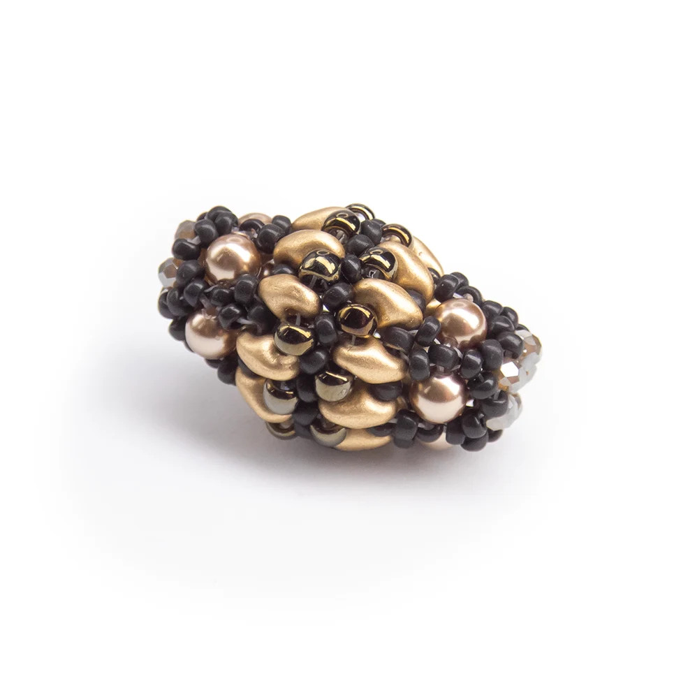 Desert Bloom Beaded Bead Pattern | EUREKA CRYSTAL BEADS