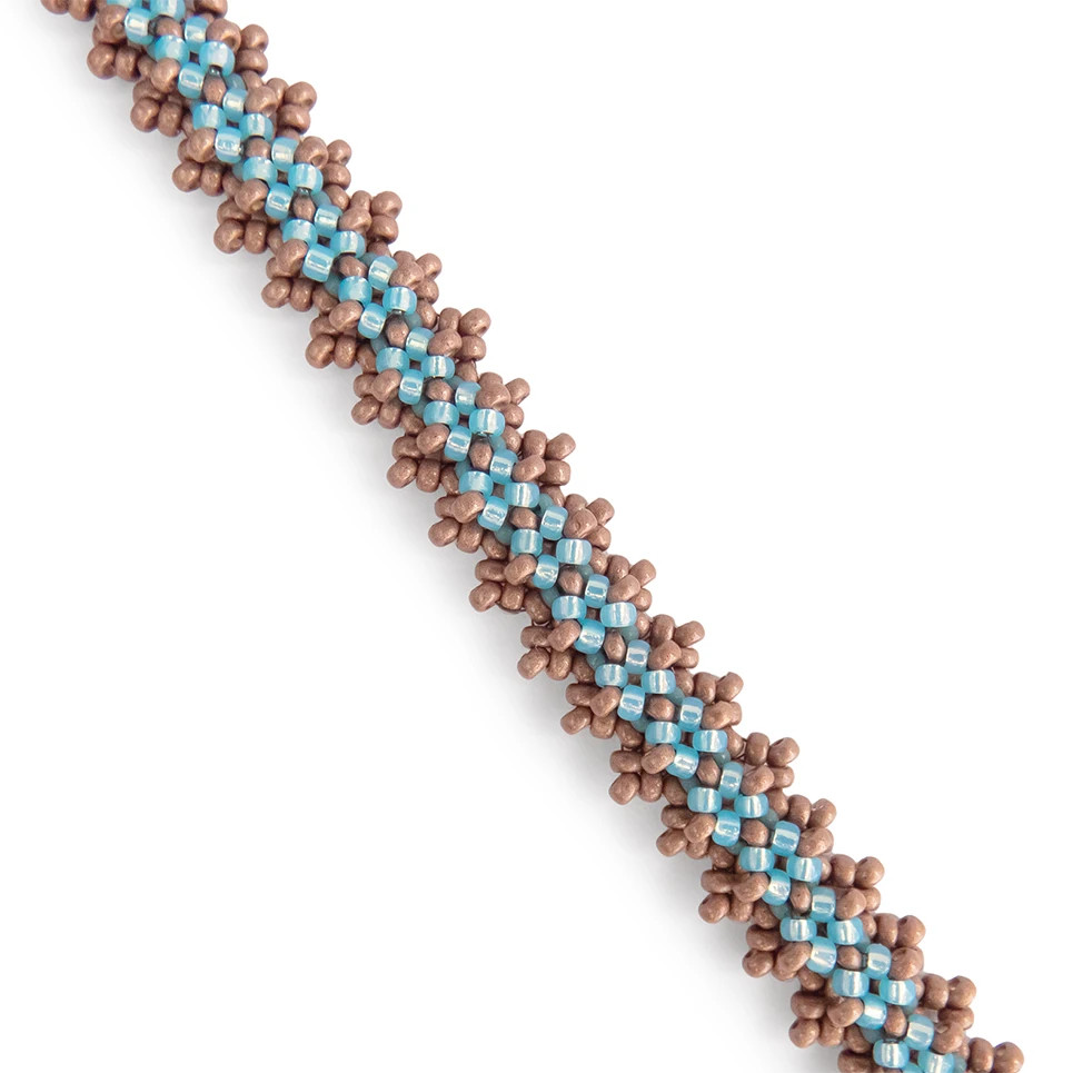 Layered Pondo Stitch Bracelet DIY Free Tutorial| Eureka Crystal Beads