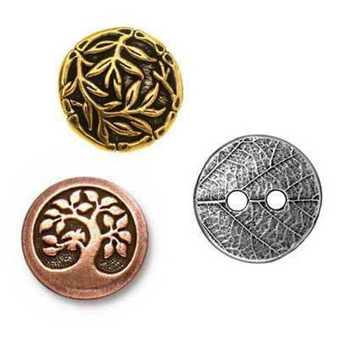 Jewelry Metal Buttons, Clasps for Beaded Bracelets | Eureka Crystal Beads