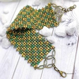 Layered Pondo Stitch Bracelet DIY Free Tutorial| Eureka Crystal Beads
