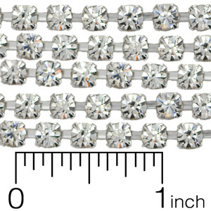 Cup Chain with Crystal Rhinestones | Eureka Crystal Beads