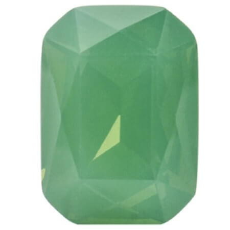 Krakovski Crystal Octagon Stone 10x14mm EMERALD