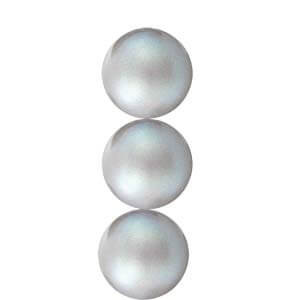 Preciosa Maxima 4mm Round PEARLESCENT WHITE Pearls | Eureka Crystal Beads