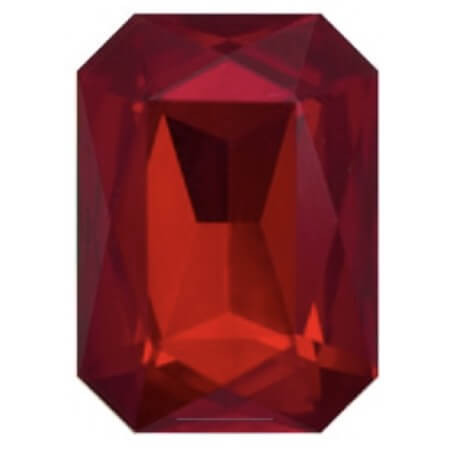 Krakovski Crystal Octagon Stone 13x18mm SIAM