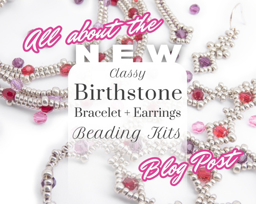 Introducing the Classy Birthstone Bracelet + Earrings Kits - Eureka ...