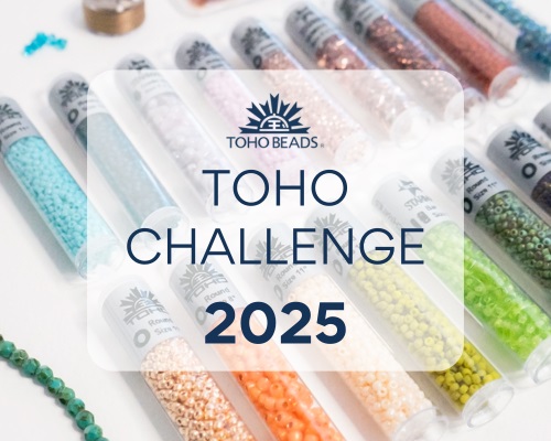 TOHO Challenge 2025 "Sonoran Sunset" - Eureka Crystal Beads