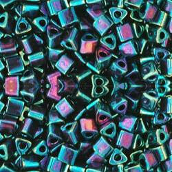 Toho TRIANGLE 8/0 Seed Beads HIGHER METALLIC DRAGONFLY