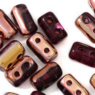 RULLA Czech Glass Beads 5x3mm APOLLO AMETHYST
