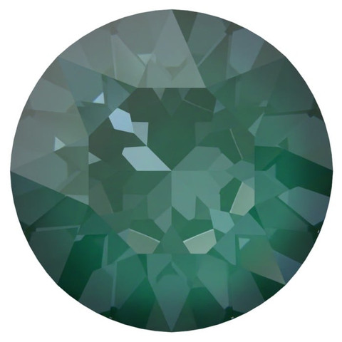 ELITE Eureka Crystal Chaton Stone 8mm CRYSTAL PINE GREEN IGNITE 1088