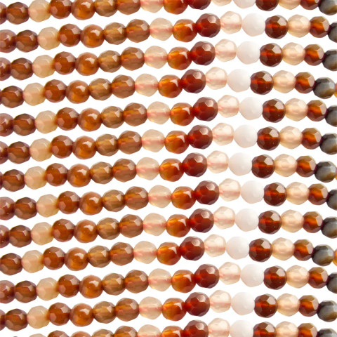 Agate Stone Multicolor Gemstone Beads | Eureka Crystal Beads