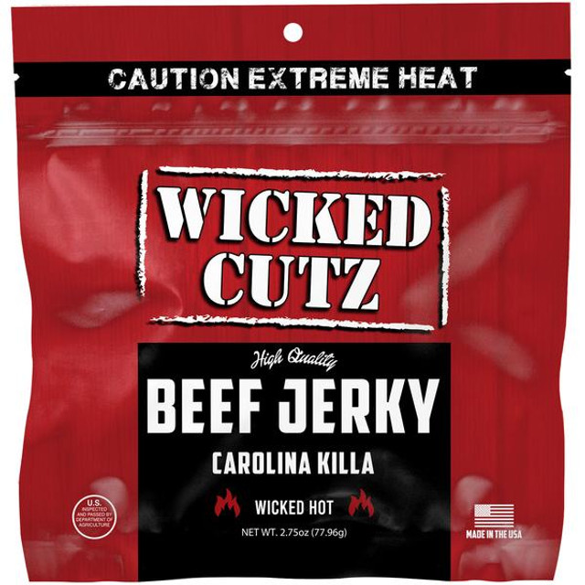 Wicked Cutz Carolina Killa Beef Jerky