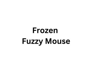 Frozen Fuzzy Mouse