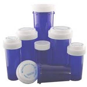 20 Dram Vial with Child Resistant Cap - Blue (Box of 360) - Modern ...