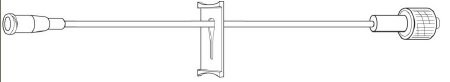 Extension Set 6" 0.3 mL Priming Volume 1/EA #2N1194