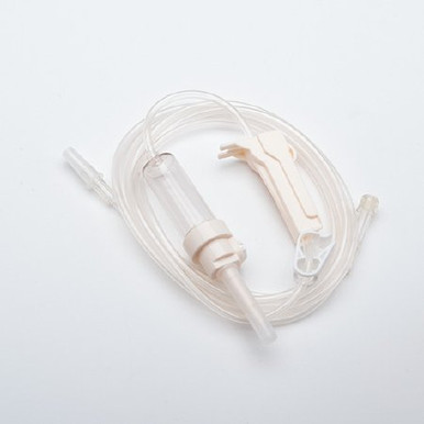 IV administration Set 15 Drops / mL Drip Rate 78 Inch Tubing 1 Port #29081