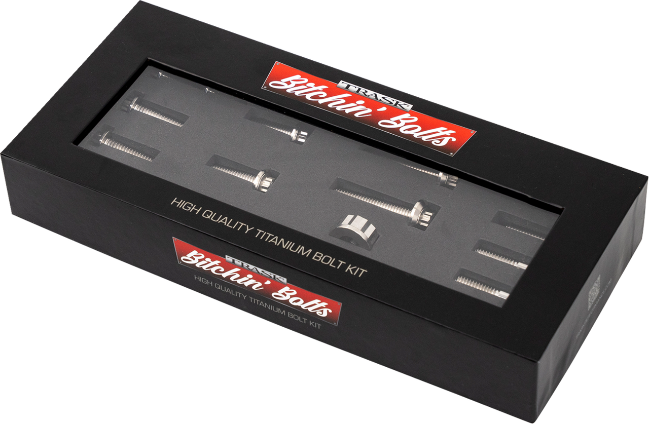 TRASK Bitchin' Bolts Hardware Kit - Titanium - M8 - Motor Mount TM-1050 ...