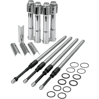S&S Quickee Pushrods with Covers - TMF Cycles