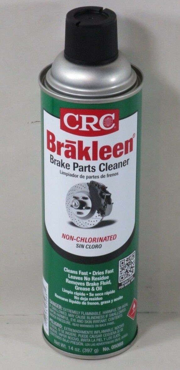 CRC 05088 - 14 oz. Non Chlorinated Brakleen, White/Clear Brakleen Parts ...