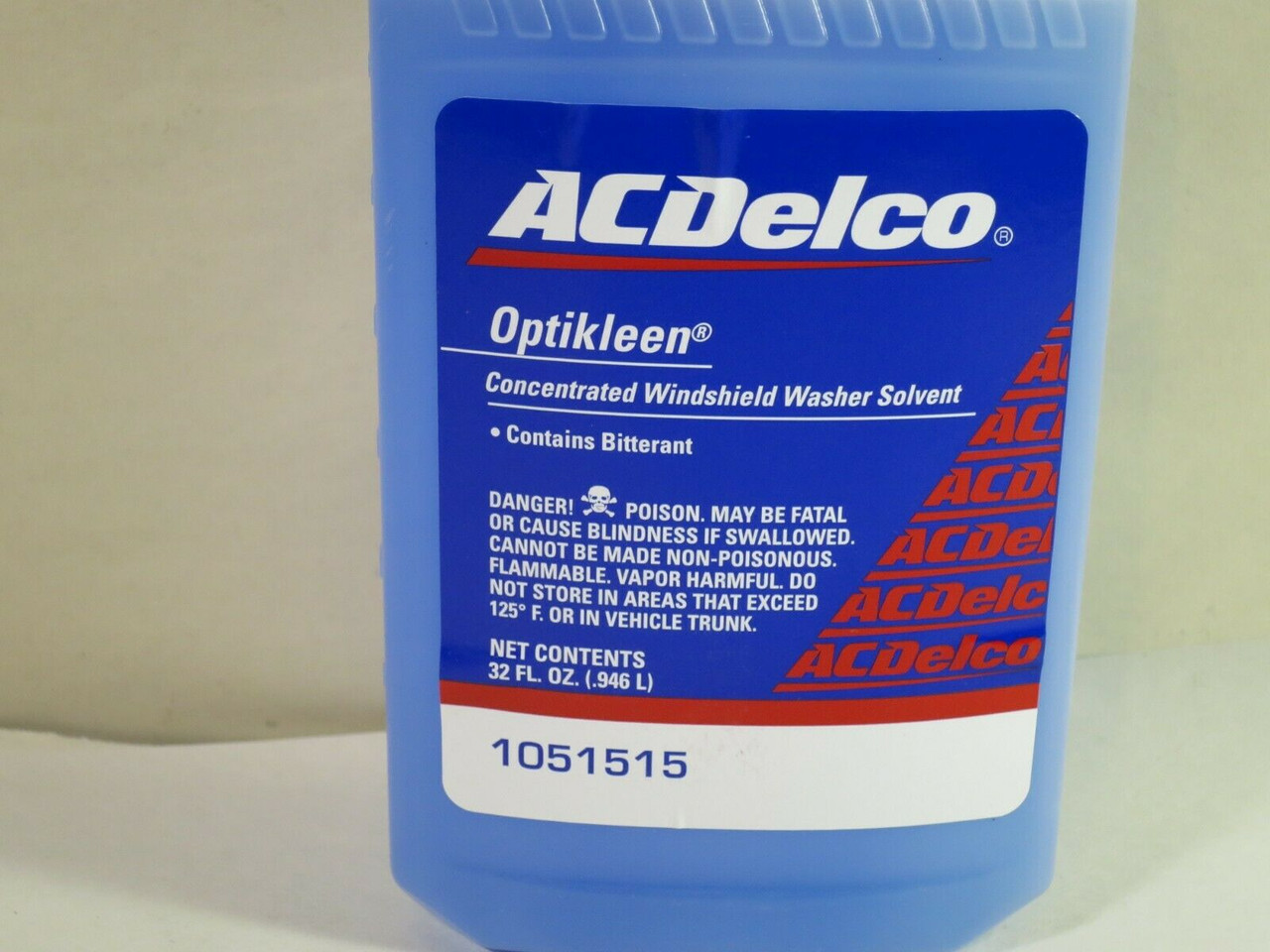 Genuine GM Fluid 1051515 Optikleen Glass Cleaner - 32 oz.