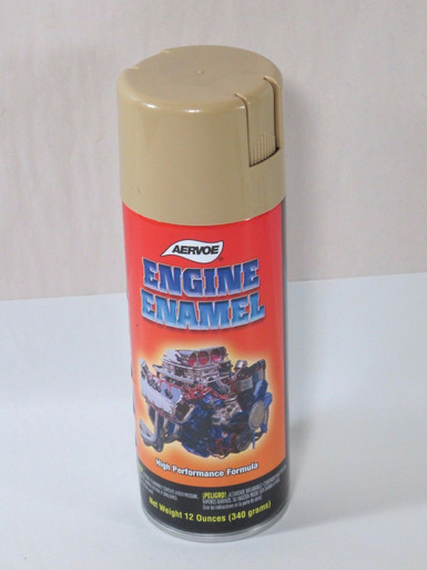 Aervoe 580 Engine Enamel Paint Cummins Beige 12 Oz Can