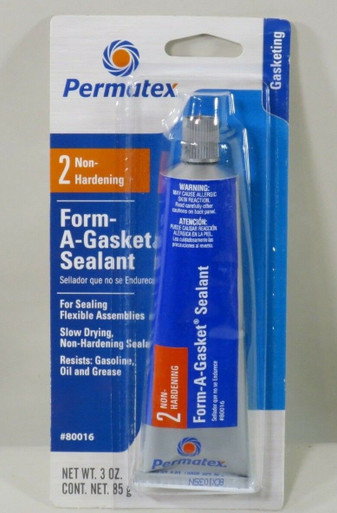 Permatex 80016 Form-A-Gasket¨ Non-Hardening No. 2 Sealant Sellador ...
