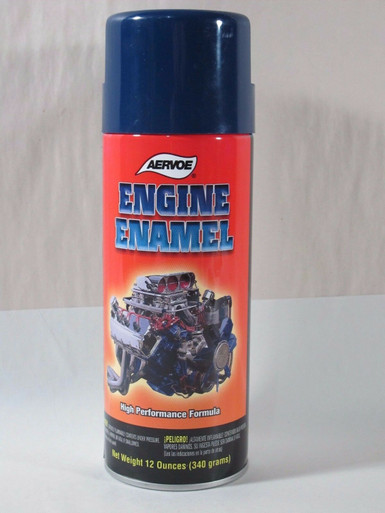 Aervoe 566 Engine Enamel Paint Ford Mercury Blue 12 Oz Can