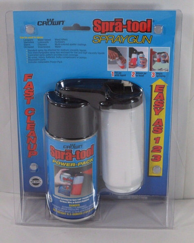 Crown Spra-Tool Spray Gun 8209 Kit includes Power-Pack