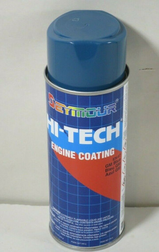 Seymour EN-67 Hi-Tech Engine Spray Paint, GM Blue
