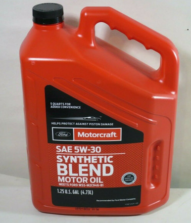 Motorcraft Ford Fluid XO5W305Q3SP SAE 5W-30 Synthetic Blend Motor Oil ...