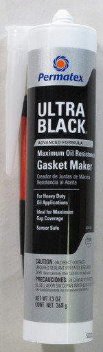 Permatex 24105 Ultra Black Max Oil Resistance RTV Silicone 13oz. Tube