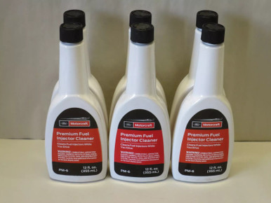 Motorcraft 12 oz. Premium Fuel Injector Cleaner PM-6 Case of 6 Bottles