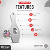 Dragon Targets Bowling Pin 3/8" AR500 Steel Shooting Target - Dragon ...