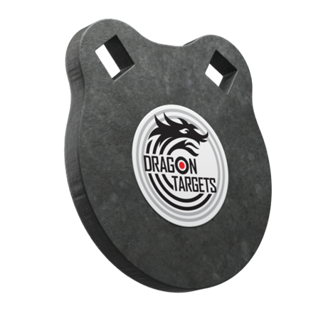 Dragon Targets 4" x 3/8" Raw Gong AR500 Steel Shooting Target - Dragon ...