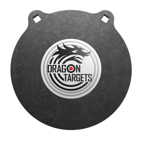 Dragon Targets 10" x 3/8" Raw Gong AR500 Steel Shooting Target - Dragon ...